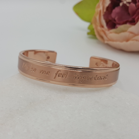 Mary Kay | Jewelry | Mary Kay Rose Gold Inspirational Quote Cuff | Poshmark